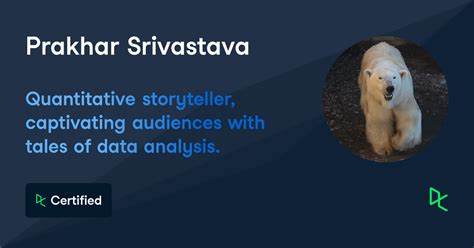 Prakhar Srivastava Data Engineer