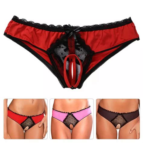 Crotchless Thong Panties