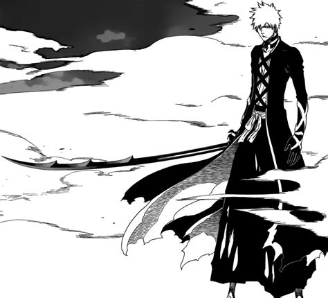 Kurosaki Ichigo And Zangetsu Bleach Drawn By Kubo Tite Danbooru