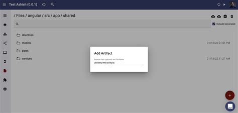 Creating An Angular Utility Service Apex Designer Documentation Site