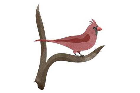 Northern Cardinal Watercolor Svg Cut File By Creative Fabrica Crafts