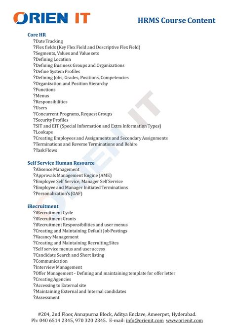 Ppt Best Oracle Hrms Training Powerpoint Presentation Free Download Id 7365112