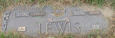 Julia Virginia Whyte Lewis 1909 1988 Find A Grave Memorial