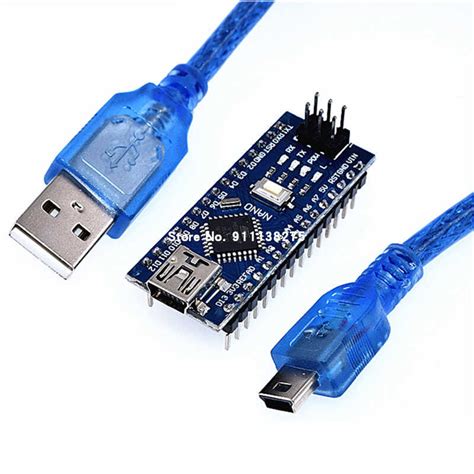 arduino 1pc for nano v3 0 controller atmega328p atmega328 ch340 driver usb cable shopee
