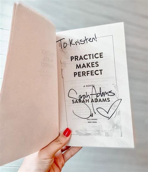 Practice Makes Perfect By Sarah Adams Book Pdf Download