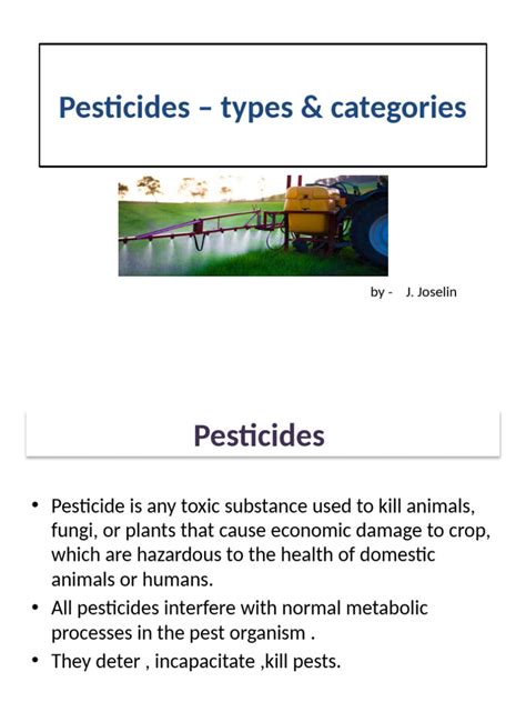 Pesticides Types Pdf