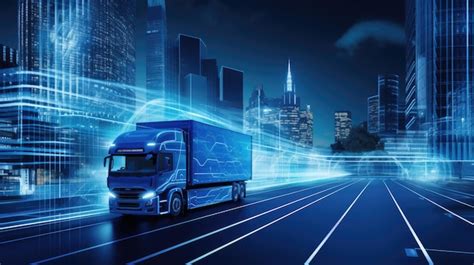 Premium Photo Vehicletoinfrastructure Communication For Efficiency Solid Color Background