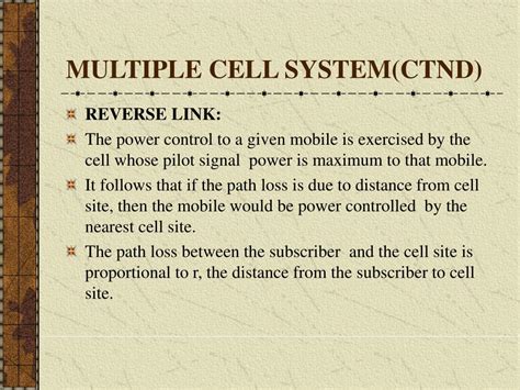 Ppt Wideband Code Division Multiple Access And The Capacity In Code Division Multiple Access