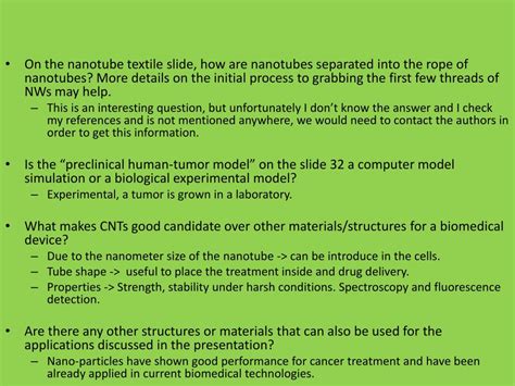 PPT Carbon Nanotube Applications PowerPoint Presentation Free Download ID 731014