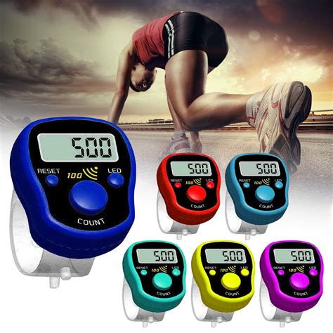 Electronic Led Finger Tally Counter Digital Digital Display Manual