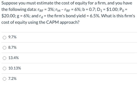 Solved Question 25 4 Pts Suppose You Must Estimate The Cost Chegg Com