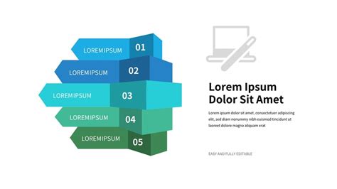 Computer Screen With Blue And Green Cube Google Slide Theme And Powerpoint Template Slidedocs