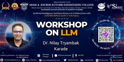 Sakec Ai Ds Department In Collaboration With The Cogniscience Club Is Organizing An