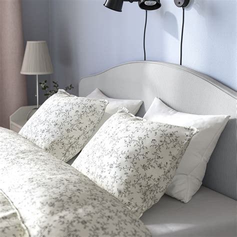 RamnefjÄll Estrutura De Cama Estofada Klovsta Cinzbranc 140x200 Cm