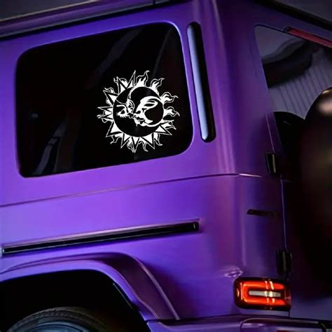 Слънце Луна Целувка Шаблон За Стикери За Кола За Лаптоп Temu Bulgaria