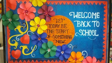 Creative Teacher Welcome Display Welcome Board Ideas For School