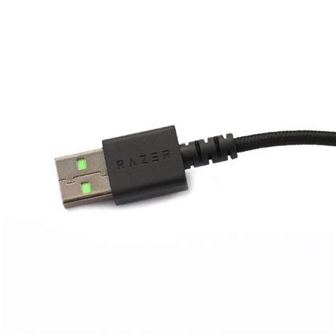 Durable Nylon Braided Usb Mouse Cable Line For Raz Vicedeal