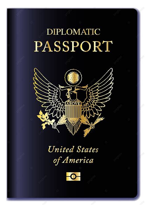 Usa Diplomatic Passport International Us Pass Photo Background And