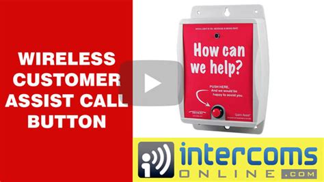 Customer Service Call Buttons Reduce Impact Of Retail Staff Shortages