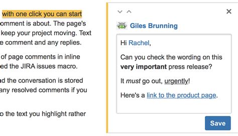 Comment On Pages And Blog Posts Confluence Data Center 9 0 Atlassian Documentation
