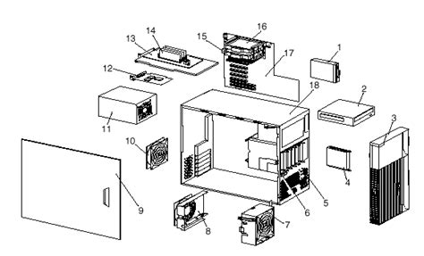 System Service Parts IBM IntelliStation Z Pro Type