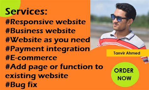 Design And Develop Business Website With Php And Mysql By T A Shaon