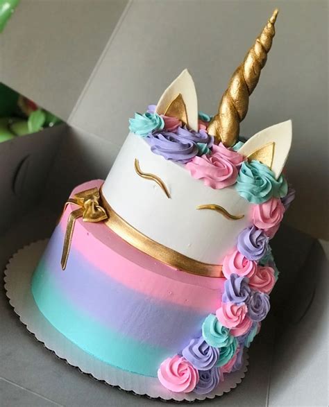 Pastel Unicornio Pasteles Divertidos Tortas Artísticas Pastel De