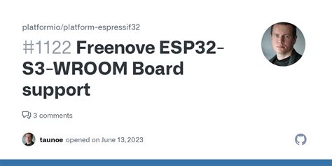 Freenove Esp32 S3 Wroom Board Support · Issue 1122 · Platformio