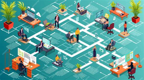 Premium Photo A Complex Network Of Interconnected People And Computers