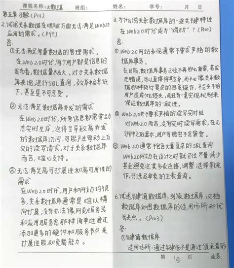 《大数据技术原理与应用》(第五章nosql 课后答案)大数据技术原理与应用第五章答案 Csdn博客 《大数据技术原理与应用》(第五章nosql 课后答案)大数据技术原理与应用第五章答案 Csdn博客