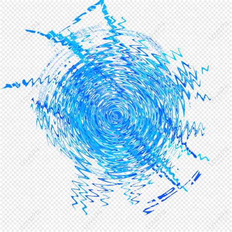 푸른 물결 모양 물 패턴 Png 일러스트 무료 다운로드 Lovepik