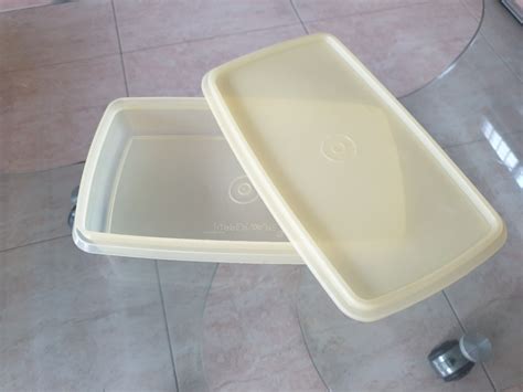 Tupperware Rectangle Container Furniture And Home Living Kitchenware And Tableware Food