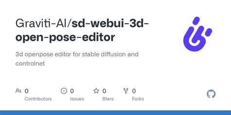 GitHub Graviti AI Sd Webui D Open Pose Editor D Openpose Editor For Stable Diffusion And