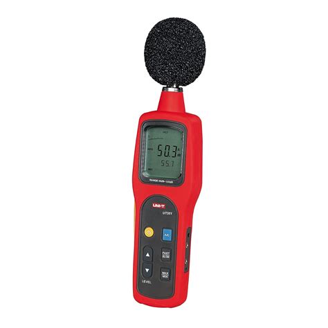 Buy UNI T UT Decibel Meter Digital Sound Level Meter SPL Meter With Hz Hz A And C