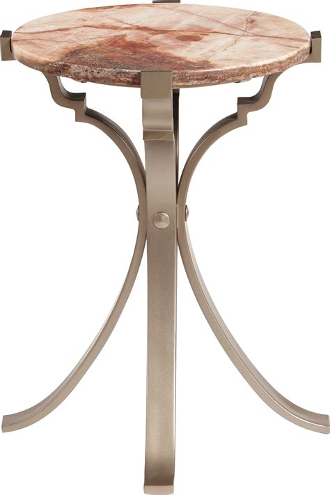 Pulaski Furniture Accents P301607 Transitional Side Table With Stone Top Wayside Furniture