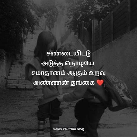 அண்ணன் தங்கை கவிதை Brother Sister Kavithai