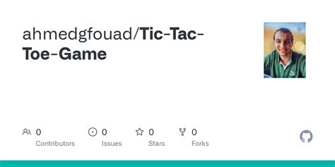 Github Ahmedgfouadtic Tac Toe Game