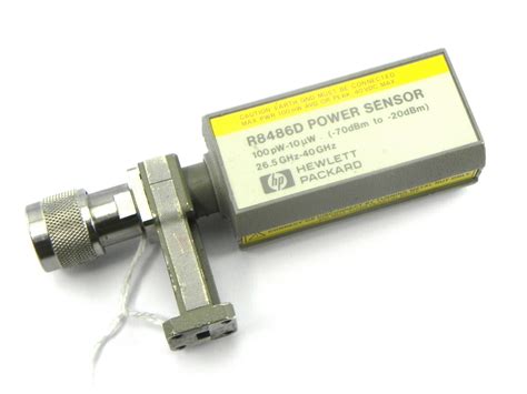 HP Agilent R D Thermocouple Waveguide Power Sensor GHz To GHz Sell Rent Lease