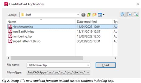 Autocad Lt 2024 Use Lisp To Create Bespoke Hatching Arkance Uk