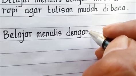 Cara Menulis Rapi Dan Bagus Panduan Lengkap Literasi Guru