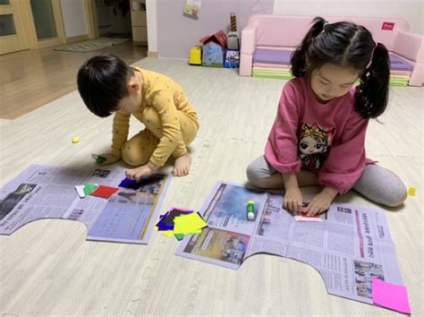 신문지로 가을 퍼포먼스 미술 허수아비 옷 만들기 네이버 블로그