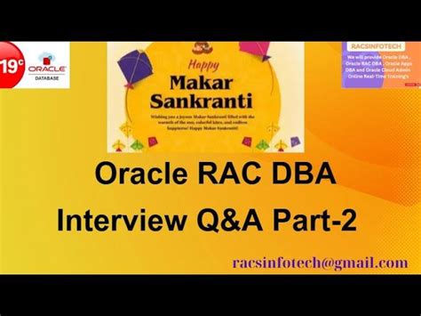 Srinivasarao Ravulapalli On Linkedin Oracle 19c Rac Dba Interview