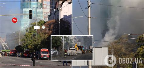 Вибухи в Києві атака на Київ і останні новини Київ Шевченківський район ситуація в Києві