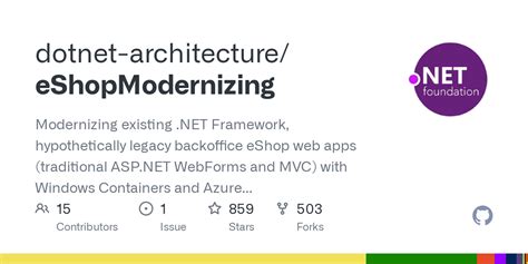 Github Dotnet Architectureeshopmodernizing Modernizing Existing