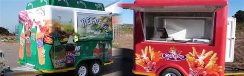 Fibreglass Promotional Trailers Manufactured For Africas Market Db Max