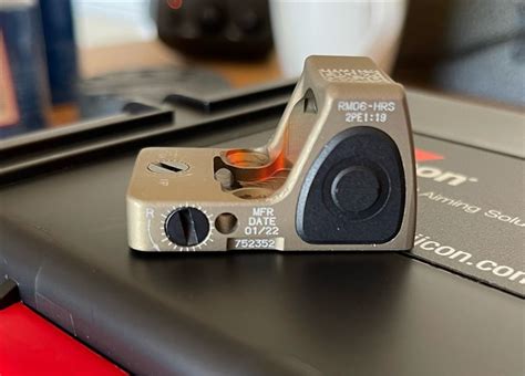 Trijicon Rmr Rm06 Hrs Ar15 Com