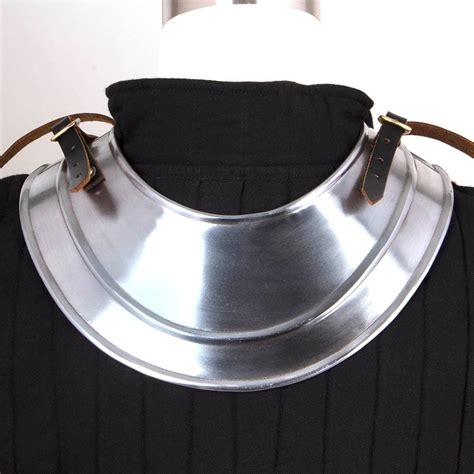 Medieval Gorgets Steel Neck Armor For Larp And Reenactment Artisans Hub