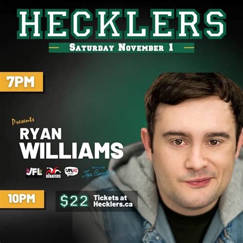 Ryan Williams Stand Up At Hecklers