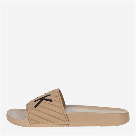 Женские шлепанцы Calvin Klein 915854526 37-38 Бежевые (1159767854) – в ...