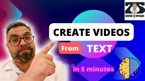 Create Videos From Text In 5 Minutes With Ai Ab Video Khud Tayyar